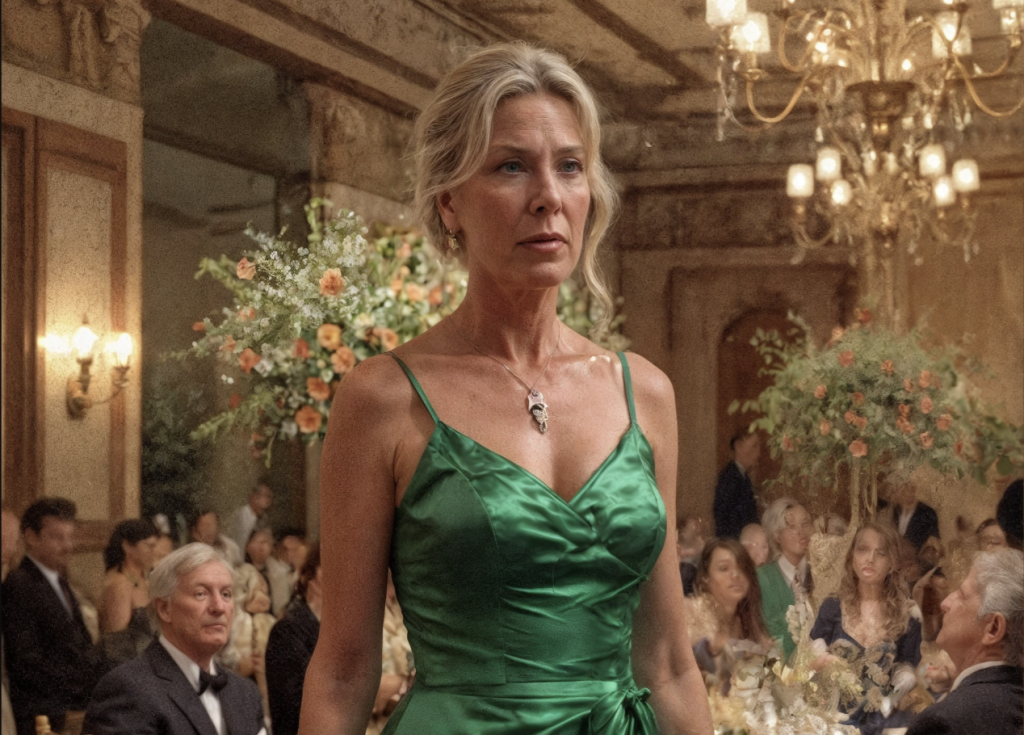 J’ai porté une robe de friperie à un mariage — les invités ont ri, mais ...